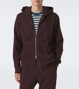 Sunspel Loopback Cotton Hoodie
