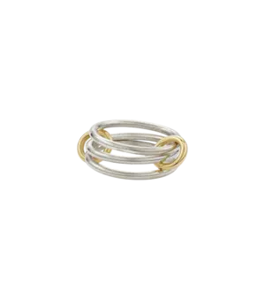 SPINELLI KILCOLLIN Solarium Ring In Sterling And 18kt Gold - Silver