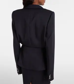Alexander McQueen Wool Blazer - Blue