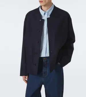 JIL SANDER Wool Overshirt