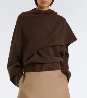 Altuzarra Palmer Layered Cotton-blend Sweater