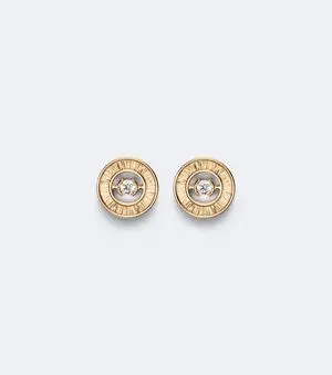 PIAGET Possession Decor Palace 18kt Rose Diamond Stud Earrings - Gold