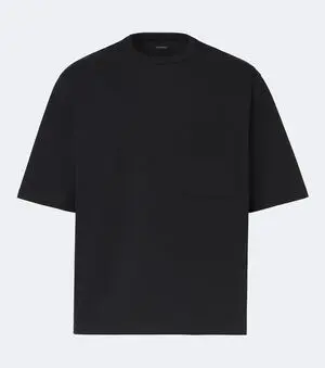 LEMAIRE Cotton Jersey T-shirt - Black