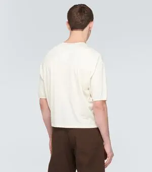 LEMAIRE Cotton Jersey T-shirt - Yellow