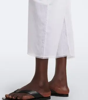 LESET Yoko Cotton Poplin Pants