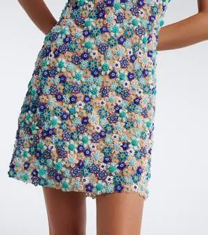 LA FUORI Arbor Beaded Minidress