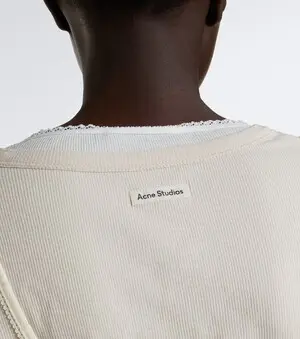 Acne Studios Layered Jersey Top