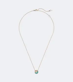 PIAGET Possession Vibrant Palace 18kt Rose Necklace With Turquoise And Diamond - Gold