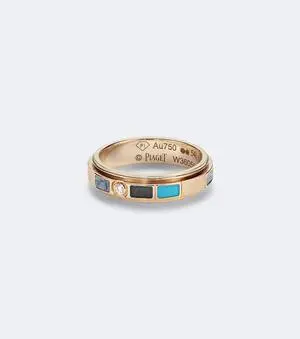 PIAGET Possession Vibrant Palace 18kt Rose Ring With Gemstones