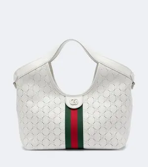 Gucci Giglio Small Leather Tote Bag