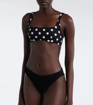 Hunza G Colette Polka-dot Bikini