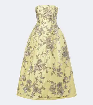 Silk Floral Evening Dresses