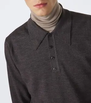LEMAIRE Wool Polo Sweater
