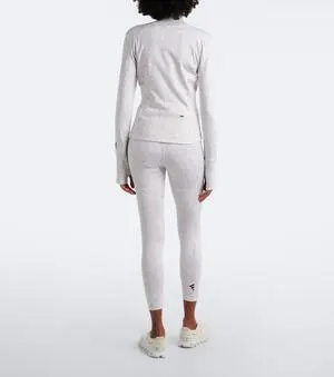 Adidas By Stella McCartney Logo Leopard-print Jacket