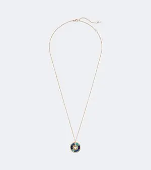 PIAGET 18kt Rose "possession Decor Palace" Pendant Necklace With Gemstones - Gold