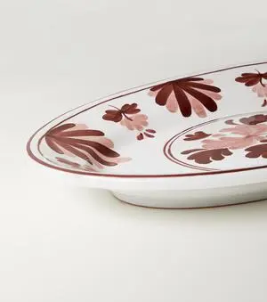 CABANA Blossom Ceramic Platter