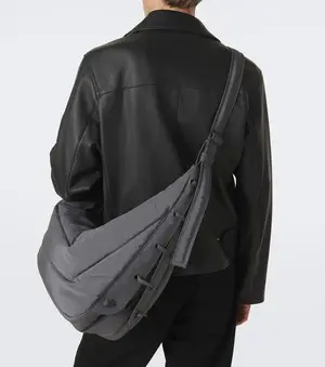 LEMAIRE Soft Game Large Shoulder Bag - Grey