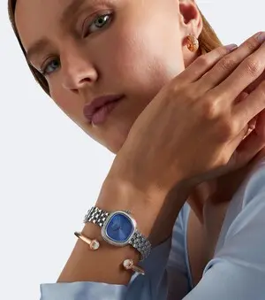 PIAGET Embellished Stainless Steel Quartz Watch