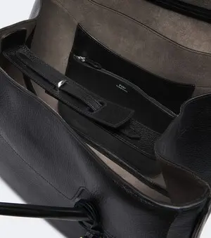 Polo Ralph Lauren Blaze Leather Shoulder Bag - Black