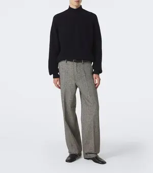 ALLUDE Wool And Cashmere Turtleneck Sweater