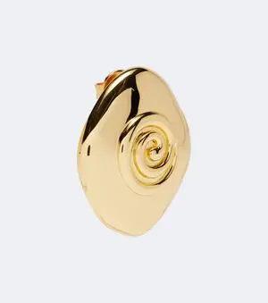DEHANCHE Koru -plated Brass Stud Earrings