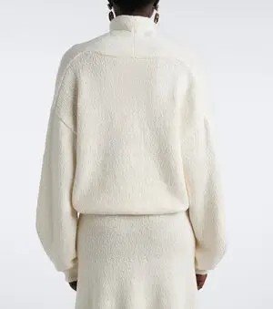 AYA MUSE Kena Cotton Wrap Top In Off