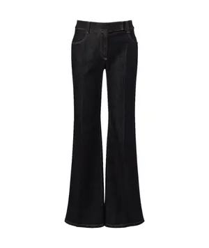 Brunello Cucinelli Monili Straight Jeans - Black
