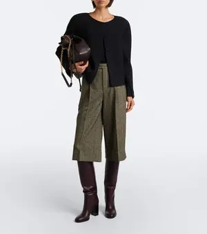 GIANVITO ROSSI Santiago Knee-high Leather Boots