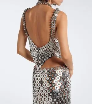 Rabanne Chainmail Embellished Top
