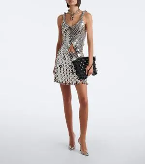 Rabanne Chainmail Embellished Top