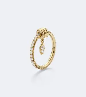 SPINELLI KILCOLLIN Pia 18kt Yellow Ring With Diamonds
