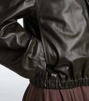 LEMAIRE Leather Blouson Jacket