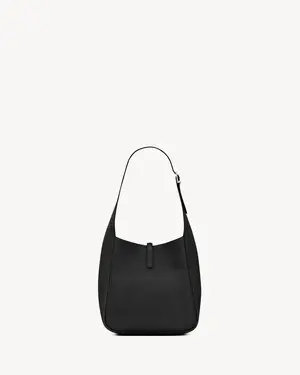 Saint Laurent Le 5 À 7 Supple Small Grained Leather Shoulder Bag - Black