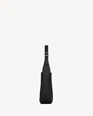 Saint Laurent Le 5 À 7 Supple Small Grained Leather Shoulder Bag - Black
