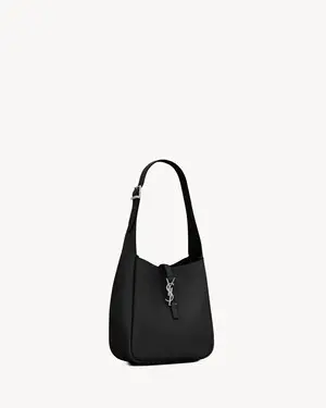 Saint Laurent Le 5 À 7 Supple Small Grained Leather Shoulder Bag - Black