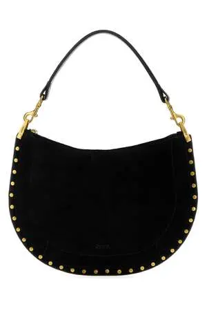 Isabel Marant Étoile Suede Oskan Shoulder Bag - Black