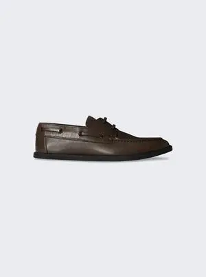 THE ROW Novus Sailor Loafers Vintage - Brown