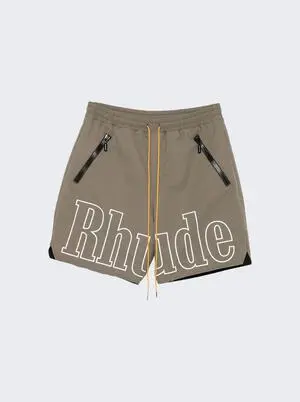 Rhude Rh Logo Shorts Taupe
