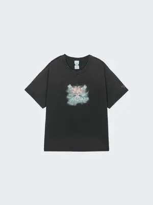 PROTOCOL INDEX Fk Centerline Dart Washed Tee - Charcoal