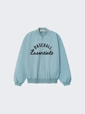 Fear Of God Mlb Full Zip Bomber Jacket - Blue