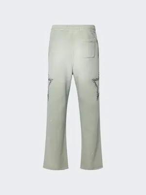 SATOSHI NAKAMOTO Star Studded Sweatpant