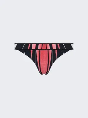 Roberto Cavalli Ray Of Paradise Bikini Bottom Coral - Pink