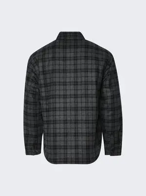 Vetements Padded Flannel Shirt Check