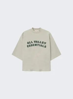 Fear Of God Boxy Fit Merch Tee Vanilla Heather