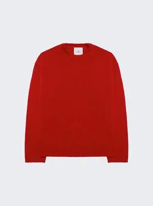 THE ELDER STATESMAN Airspun Dume Crewneck Sweater