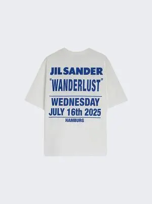 JIL SANDER Cotton T-shirt Photograph Print