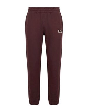 EA7 Pants Burgundy Size Polyester, Cotton - Red