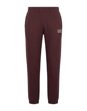 EA7 Pants Burgundy Size Polyester, Cotton - Red