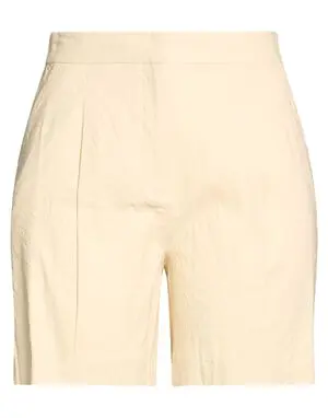 Rag & Bone Shorts & Bermuda Shorts Ivory Size Linen, Viscose, Elastane