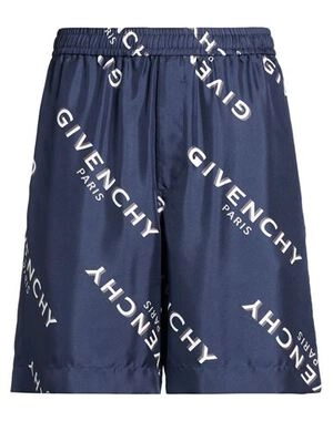 Givenchy Shorts & Bermuda Shorts Size Silk - Navy